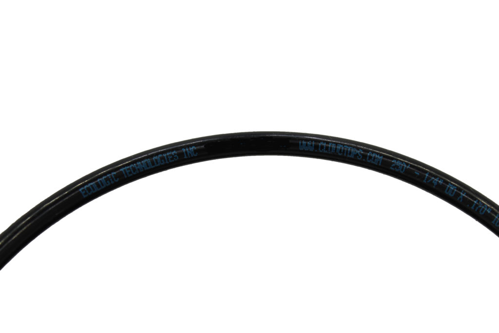 LDPE Tubing – 1/4″ O.D. – Black Color – Ecologic Technologies Inc