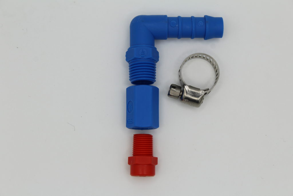 Elbow Style Hose Barb Nozzle Assembly – Ecologic Technologies Inc