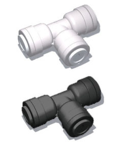 Plastic Quick Connect Union Tee Fitting – Ecologic Technologies Inc